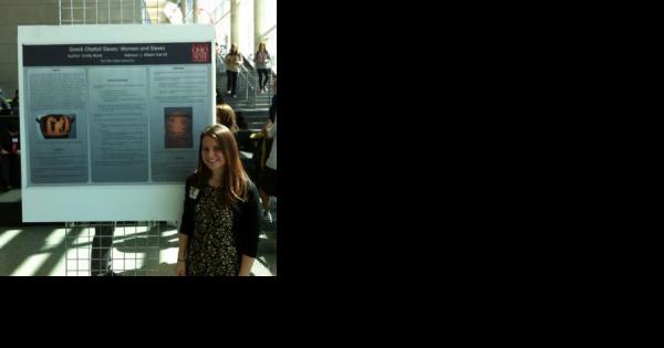 Congratulations to Emily Bonk! | Department of Classics